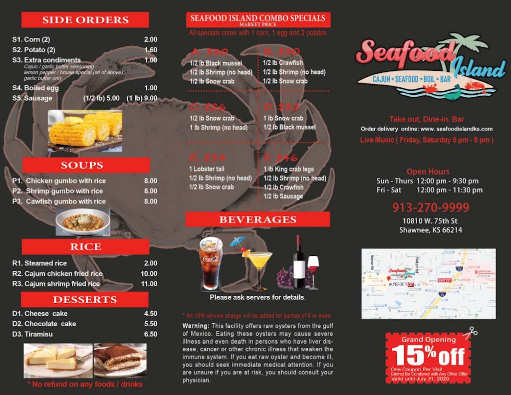 Home - Seafood Island