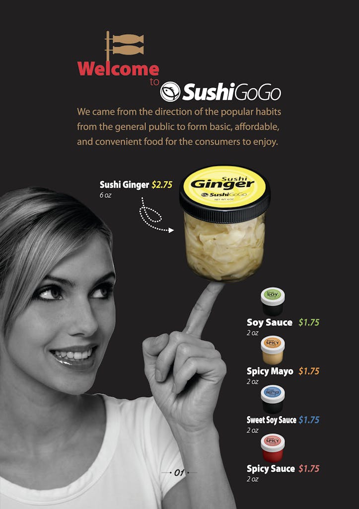 Menu - Sushi Go Go