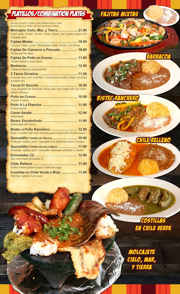 Menu - ANTOJITOS TIERRA CALIENTE