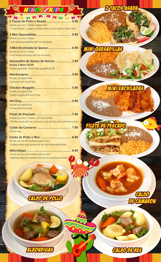 Menu - ANTOJITOS TIERRA CALIENTE