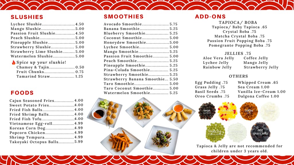 Home - KOI CHA - TAPIOCA DRINKS & SNACKS