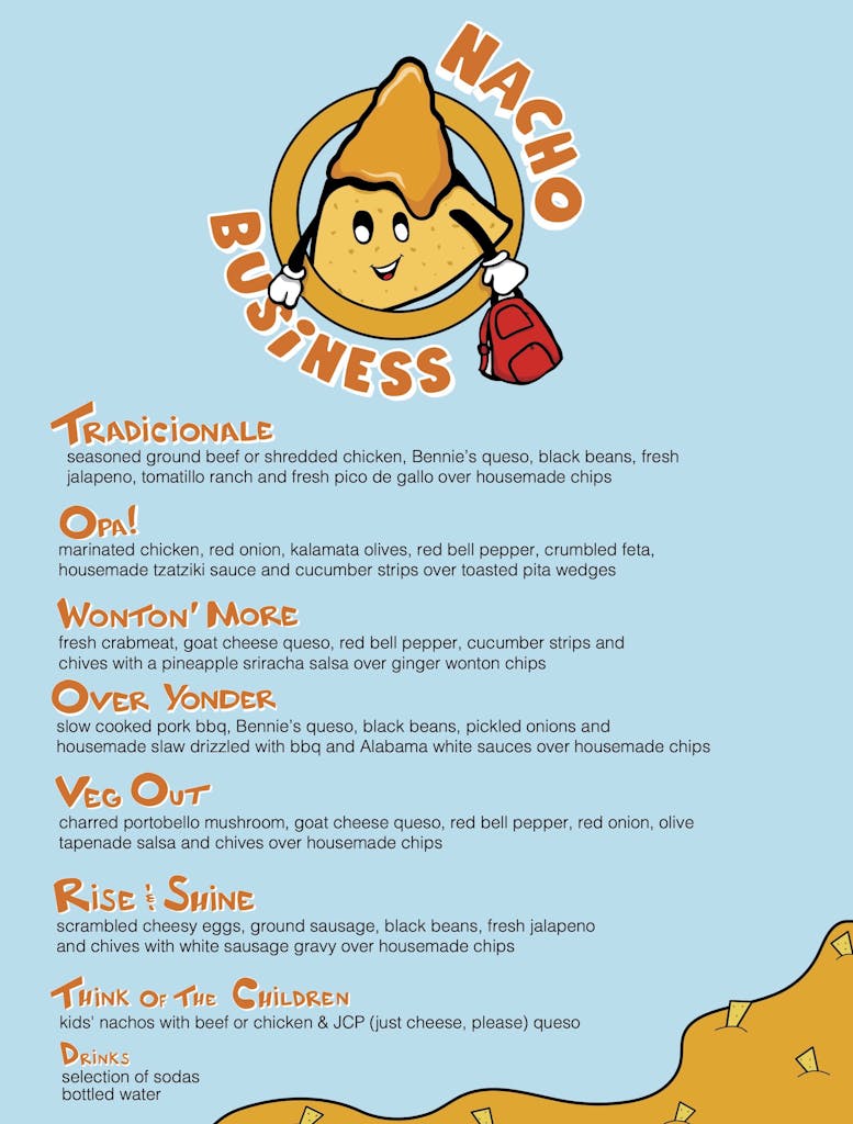 Menu - Nacho Business