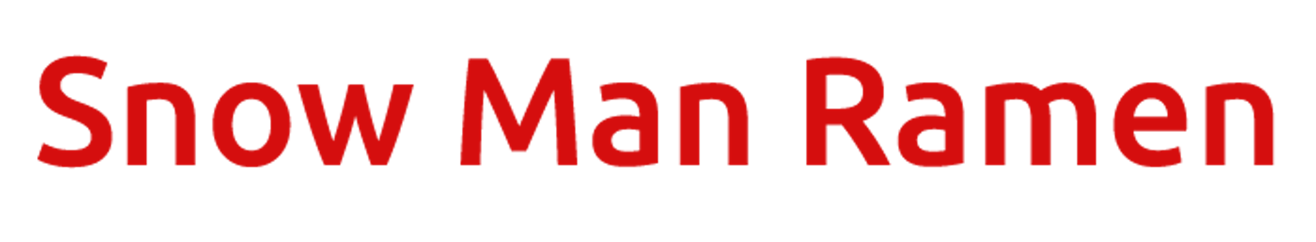 Snow Man Ramen - Chico, CA 95926 (Menu & Order Online)