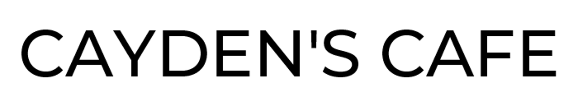 Home - Cayden's Cafe