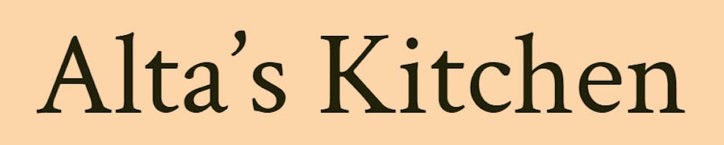 Alta's Kitchen - New Hope, PA 18938 (Menu & Order Online)