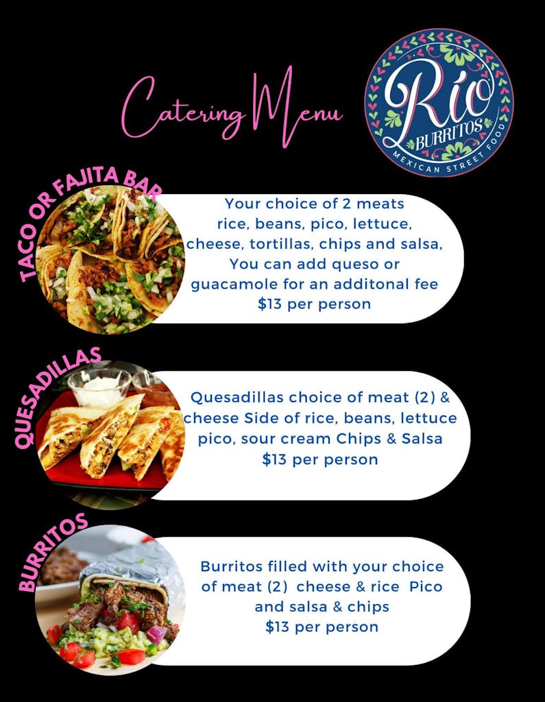 Catering - Rio Burritos