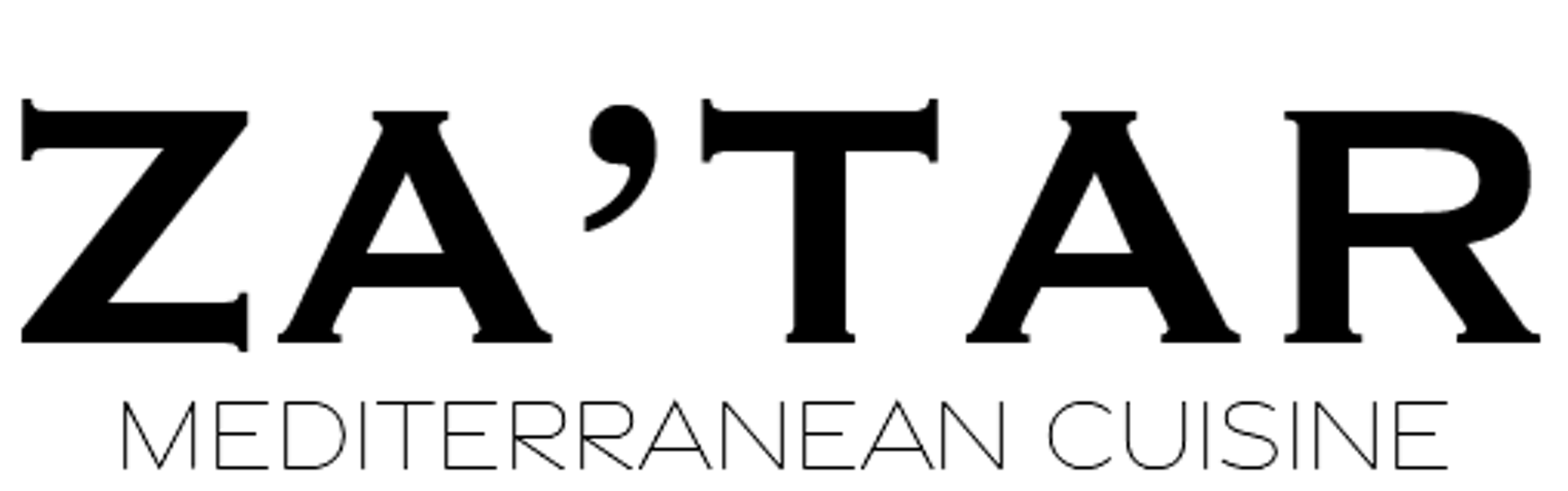 Home - ZA'TAR Mediterranean Cuisine
